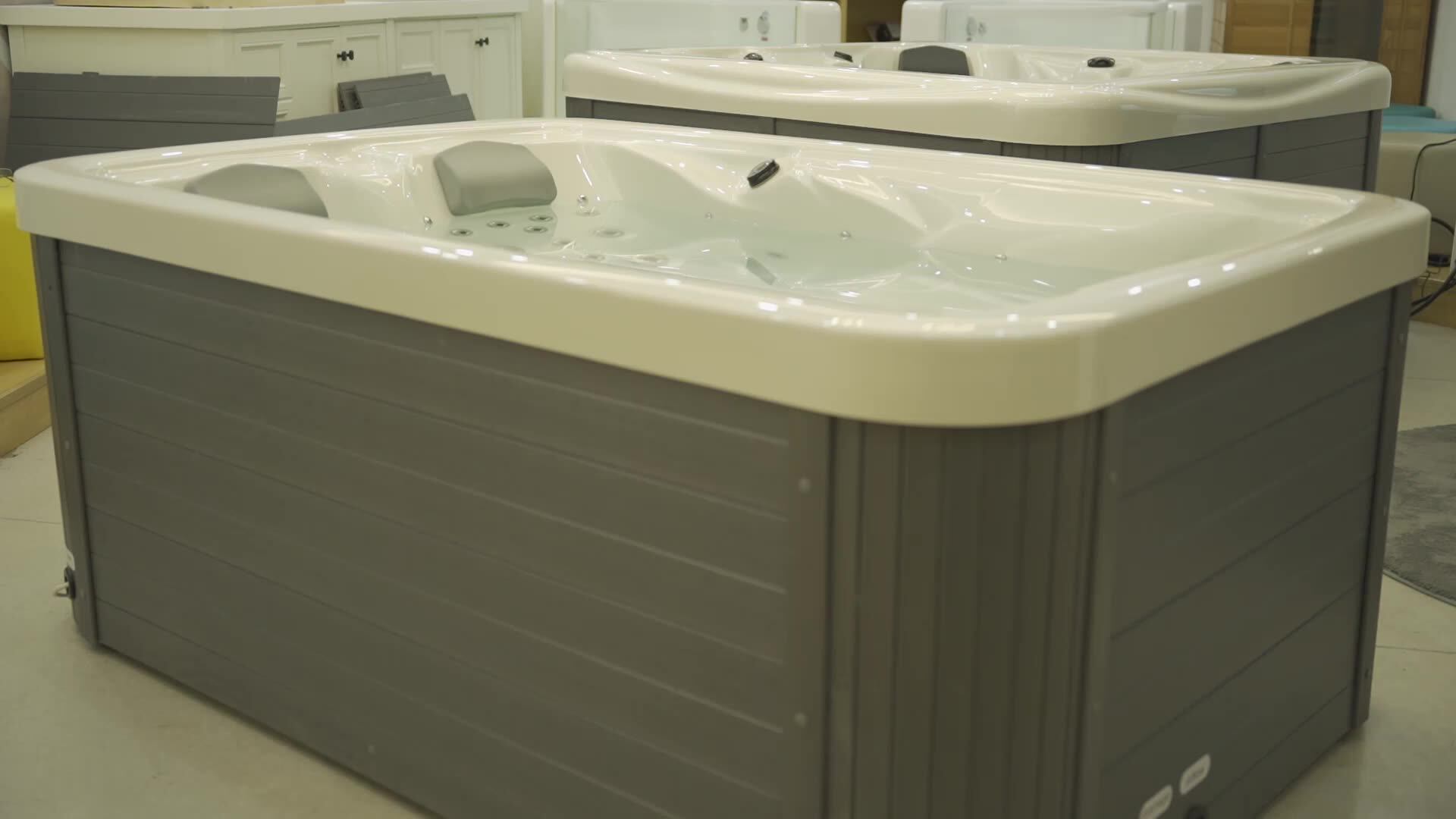 Hot Spa Tubs Balboa Jaccuzi Hot Tub Spa Machine 2 Persons Outdoor ...