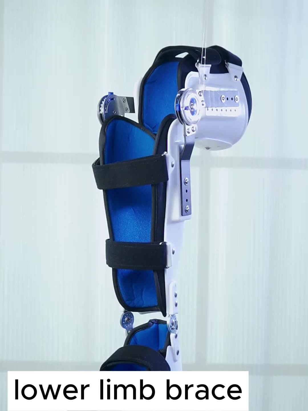 Knee Immobilizer Hinged Knee Ankle Foot Orthosis Support Lower Limbs Brace Knee Joint Fracture ...