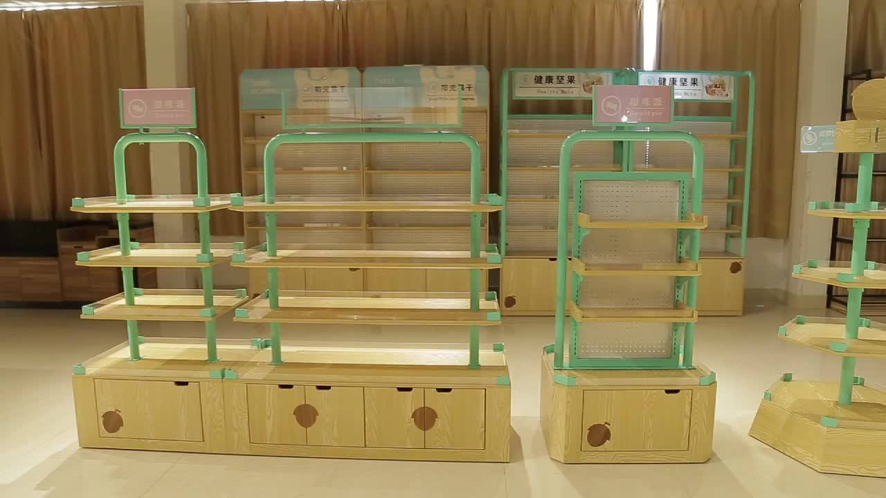 Oem Kabinet Display Desain Toko Untuk Pameran Display Roti/roti - Buy ...