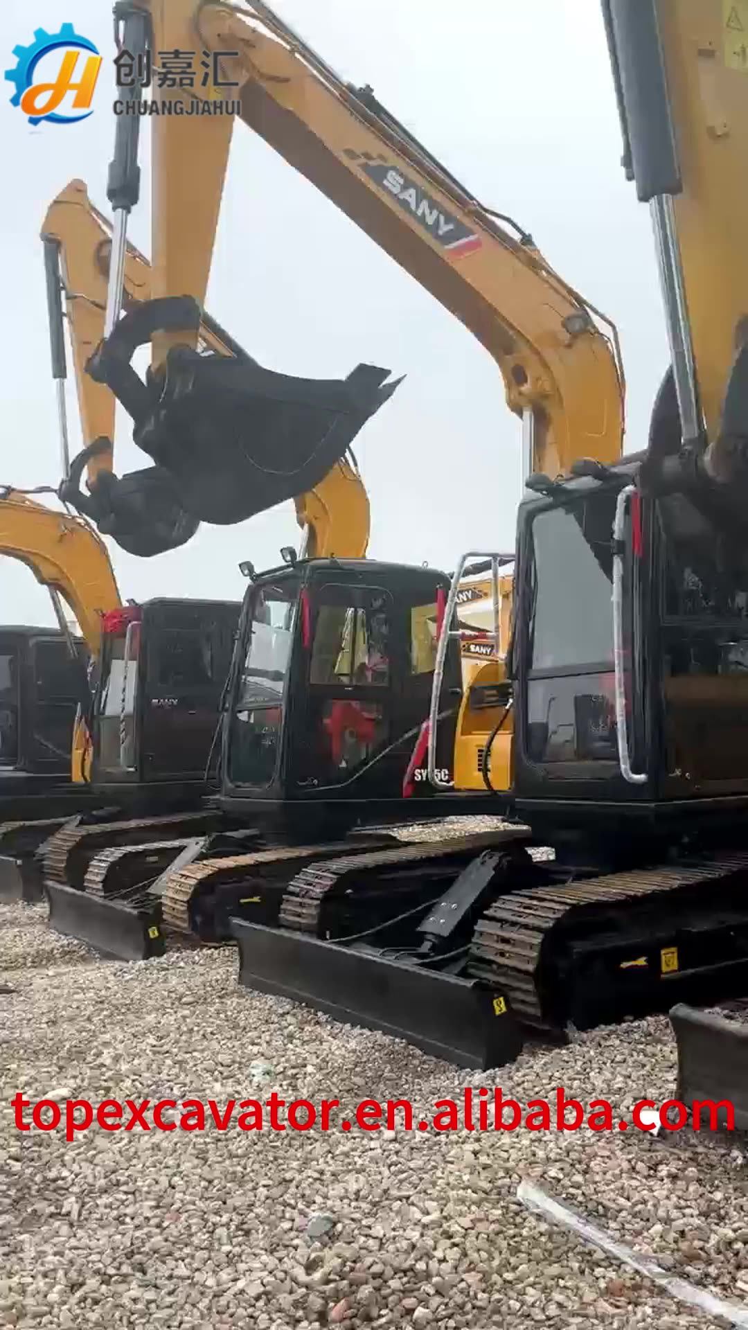 Sany Mechanical Shovel With Lightly Used Crawler Excavator With Ce ...