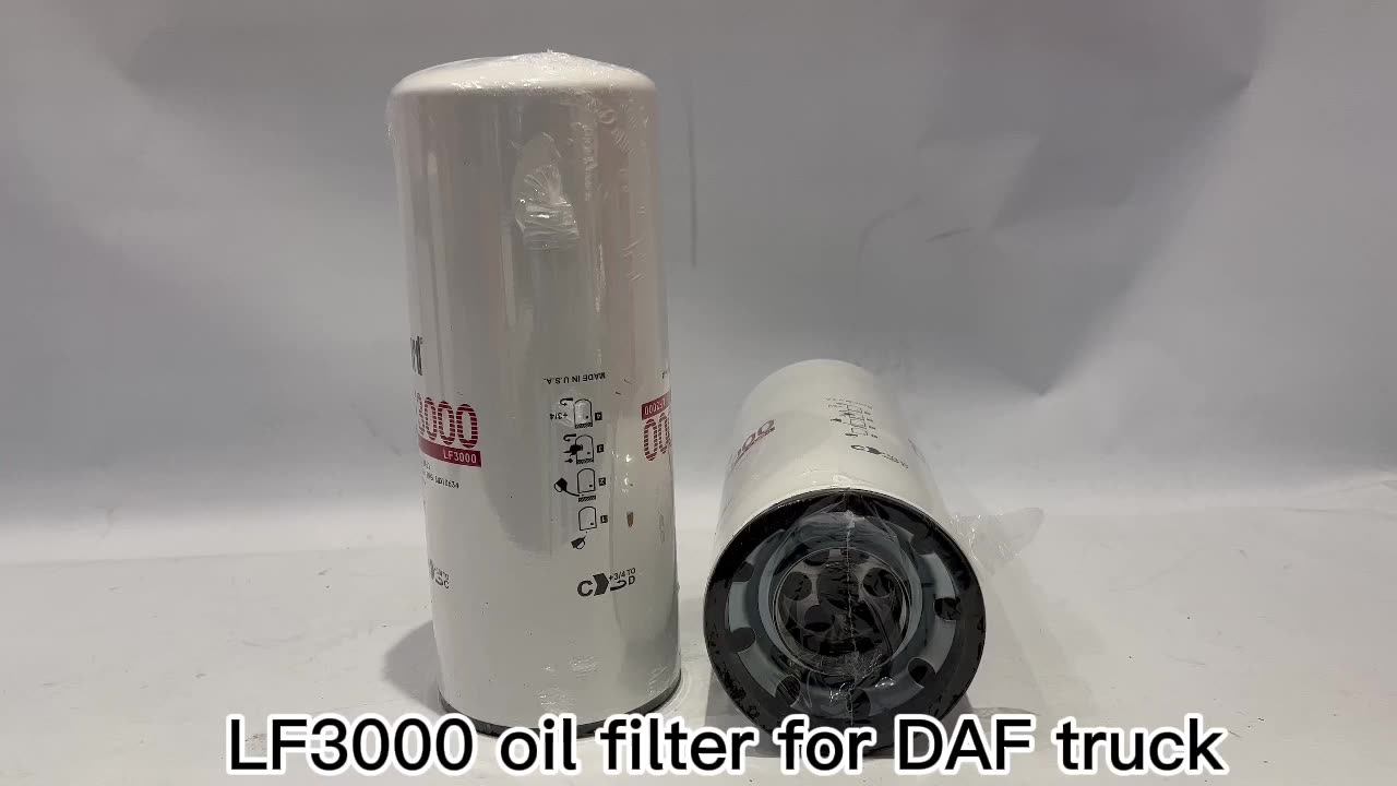 Custom Logo Heavy Truck Diesel Oil Filter Lf3000 P553000 3401544 Lf9009 ...