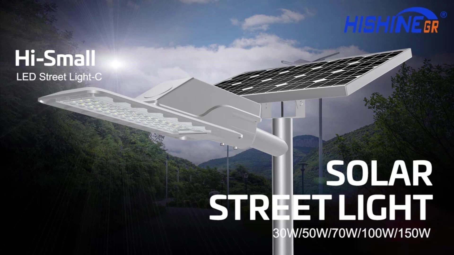 Outdoor Solar Street Light Die Casting Mold Cctv 4g Camera Street Light ...