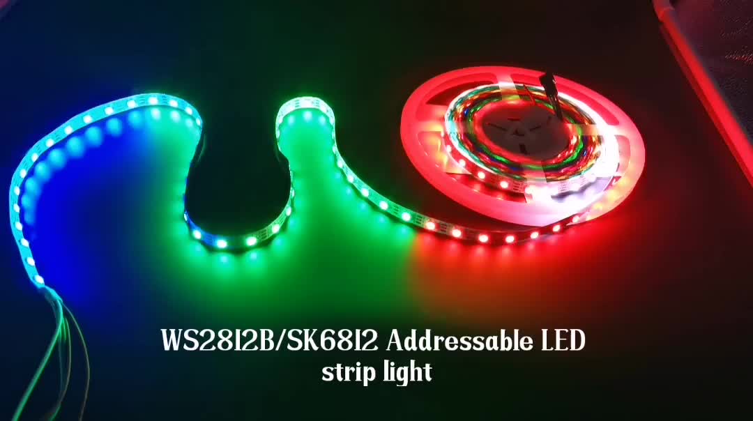 Christmas Outside Led Strip Light Ws2812b Rgb Led Strip Digital Dmx Rgb ...