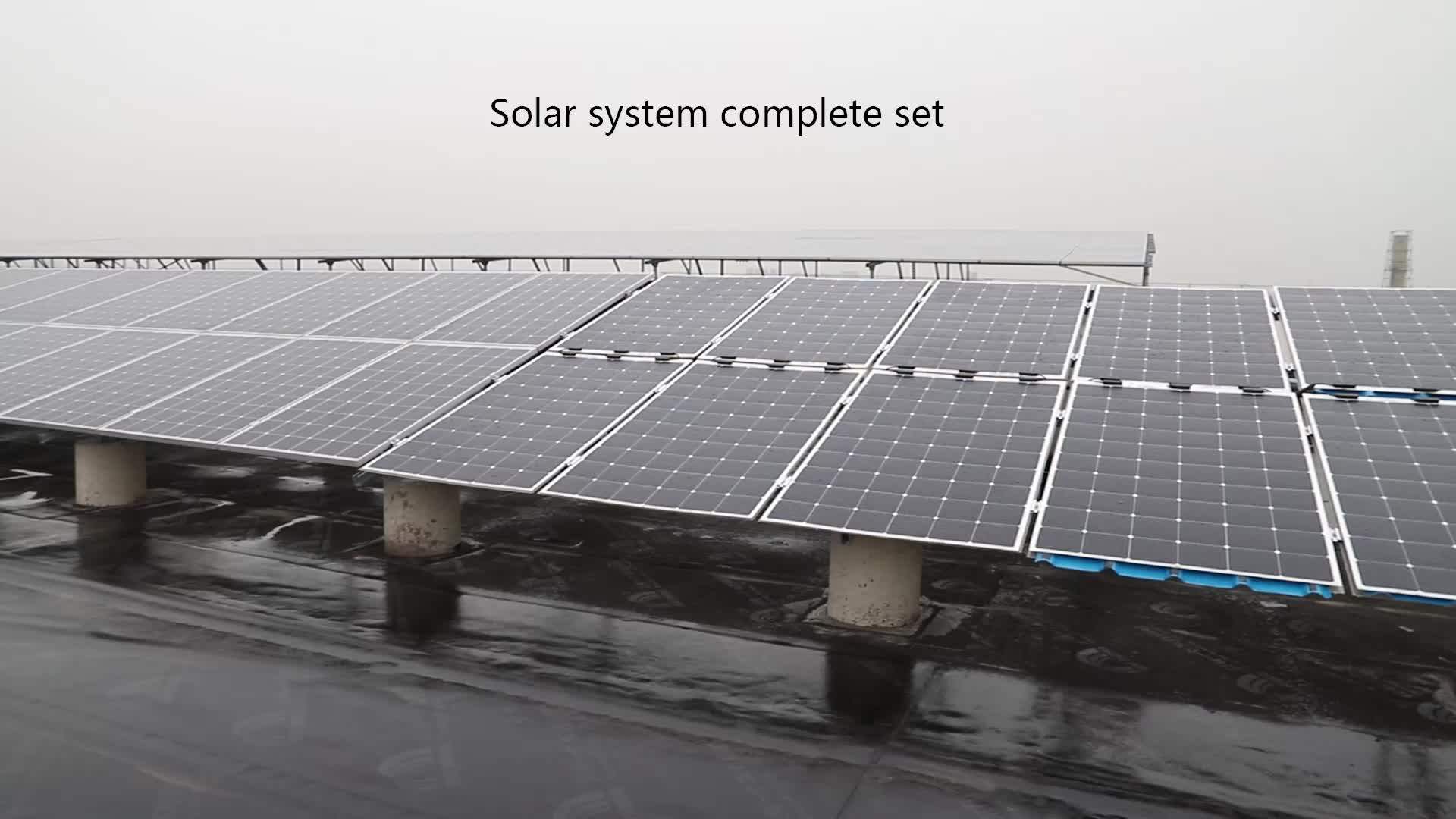 Mini Solar Electric Generator Grid Tie Solar Power Pack System Ups For ...