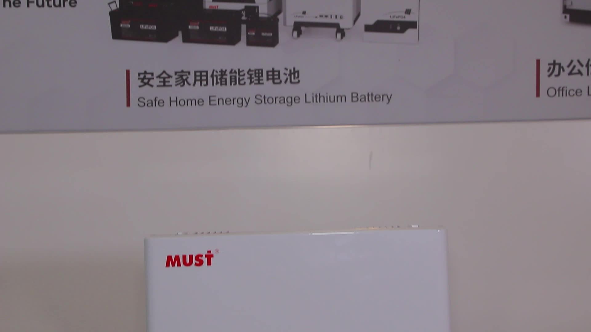 Must Ip65 Inverter Solar System 5kw 6kw Hybrid 48v High Voltage Hybrid ...