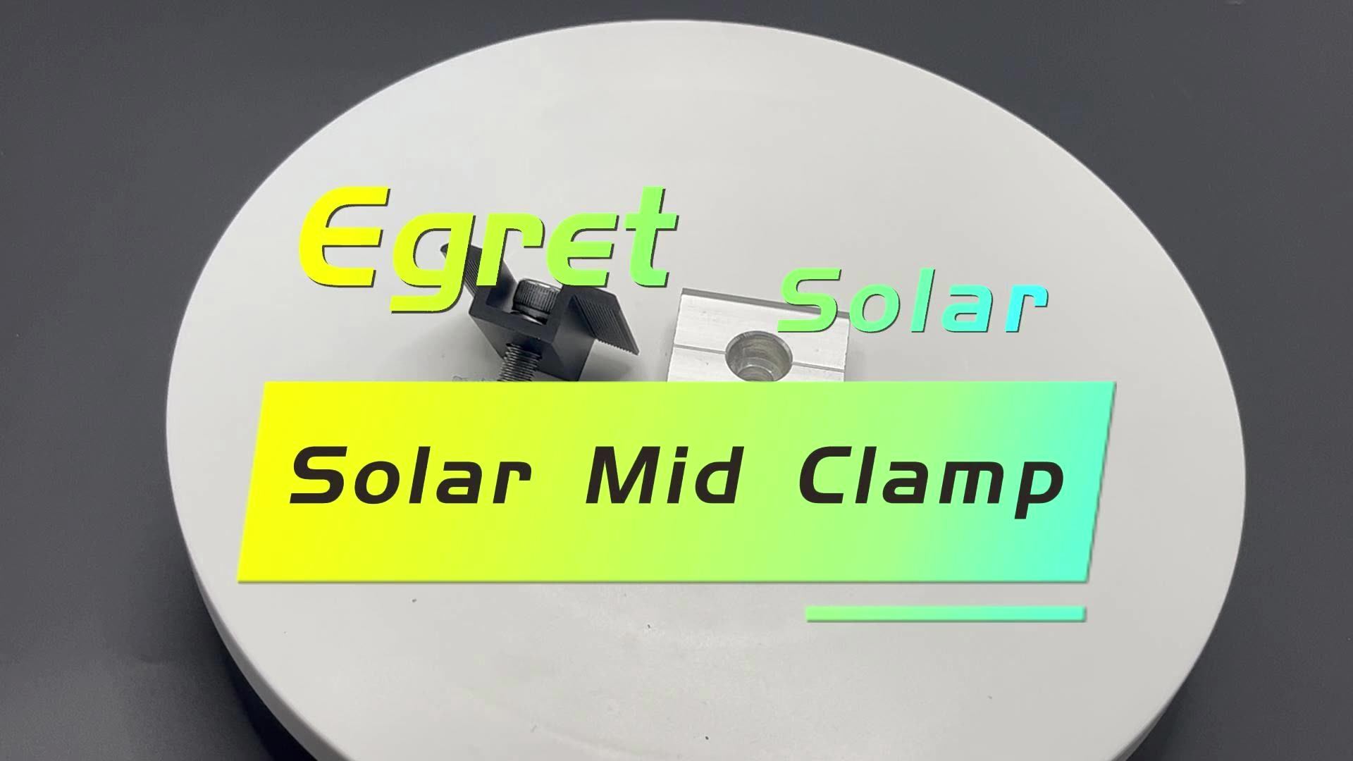 Easy Installation Solar Mid Clamps For Solar Panel Mounting Solar Panel ...