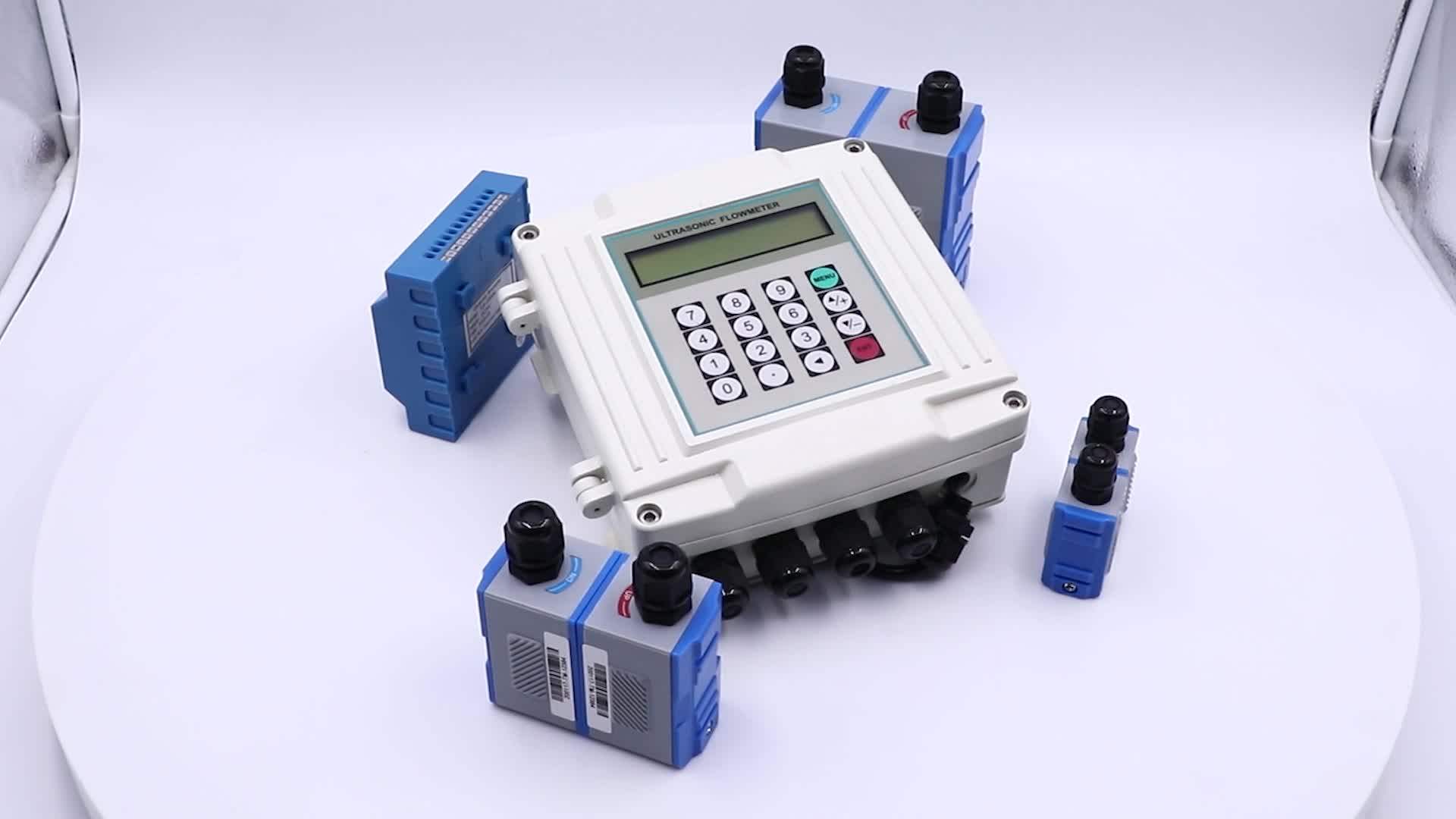 Ultra Sonic Water Flow Meter Portable Type Ultrasonic Flowmeter - Buy ...