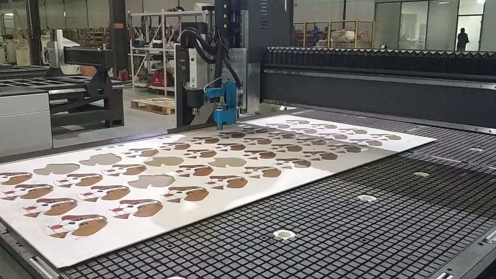 M5s Atc Ccd Router Cnc Oscillating Knife Cutting Table - Buy Cnc ...