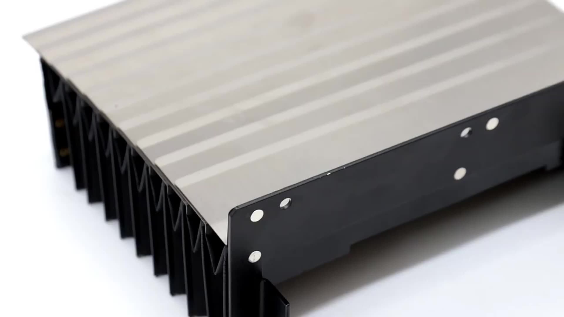 Reinforced Telescopic Accordion Cover Stainless Armor Bellow Cover ...