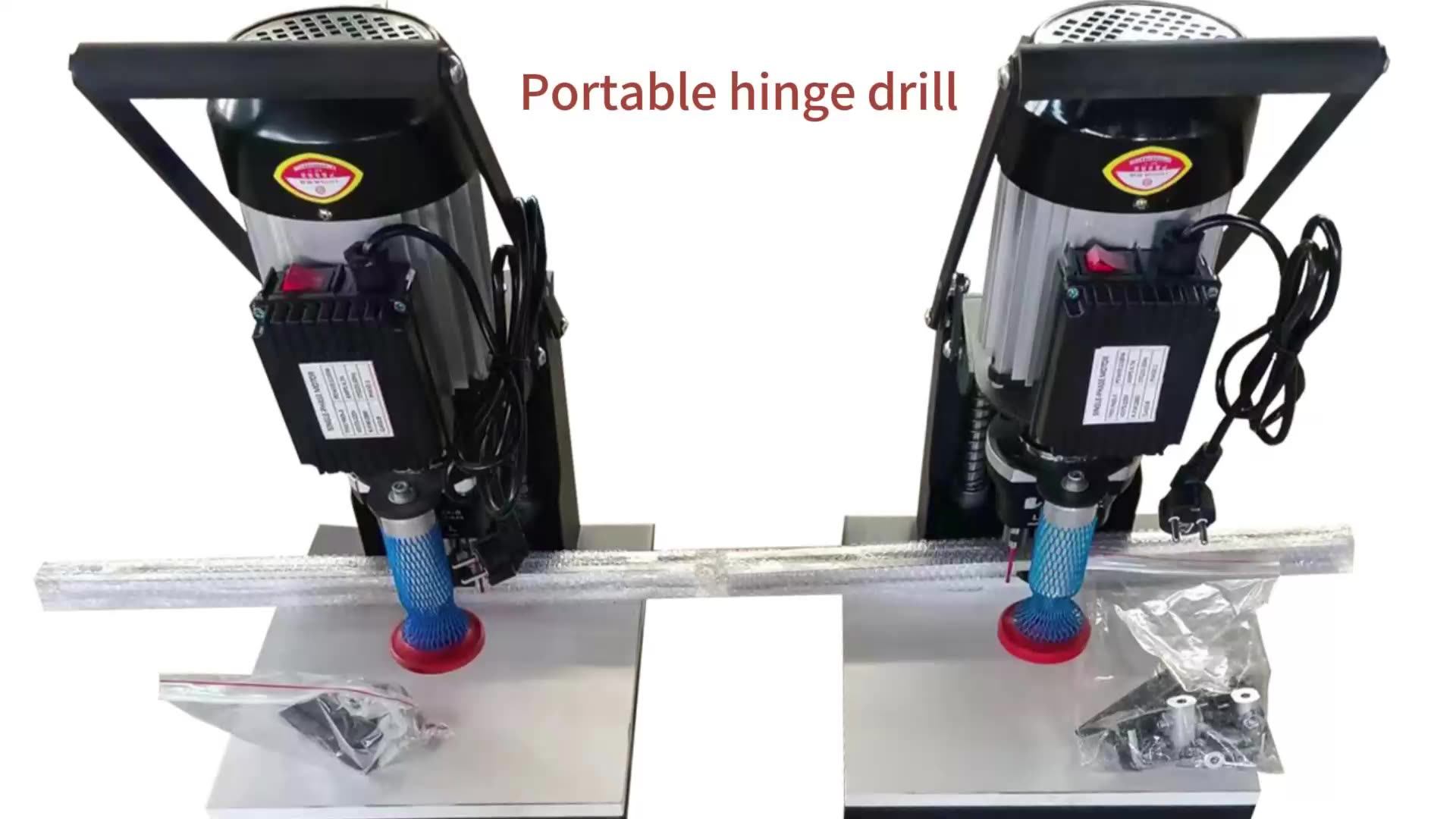 Side Hole Boring Hinge Drilling Machine Multi-function Vertical Punch ...
