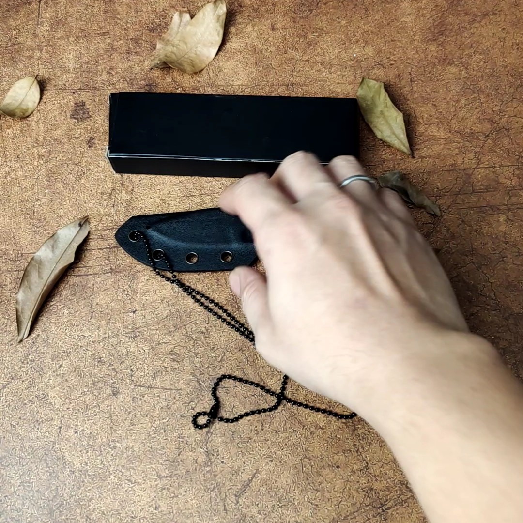 Edc Mini Size Pocket Knife Fixed Blade Knives Small Portable Fruit ...