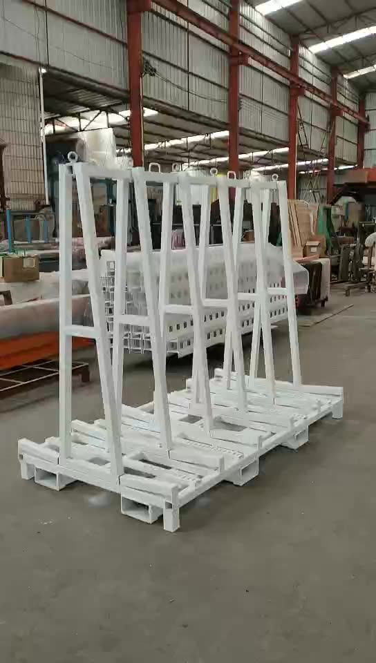 Granite Stone Slab A Frame Cart Double Sided Transport Cart For Truck ...