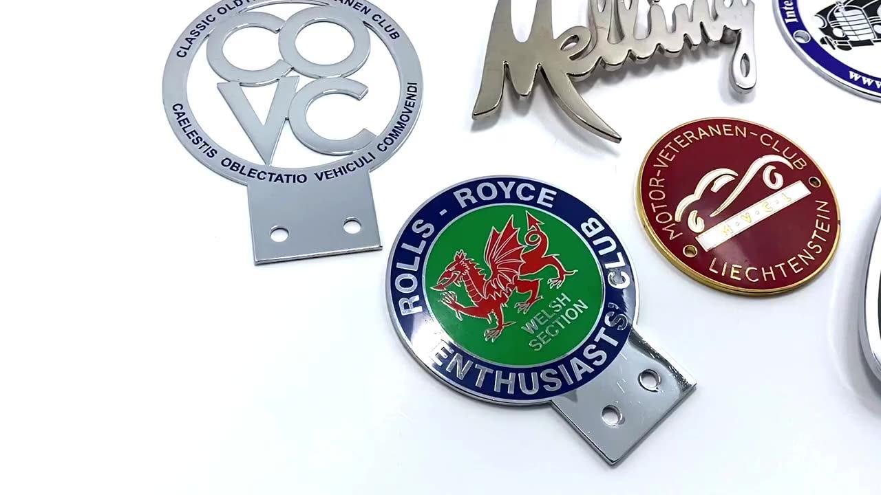 Custom 3d Decal Chrome Metal Letters For Car Emblem - Buy Metal Letters ...