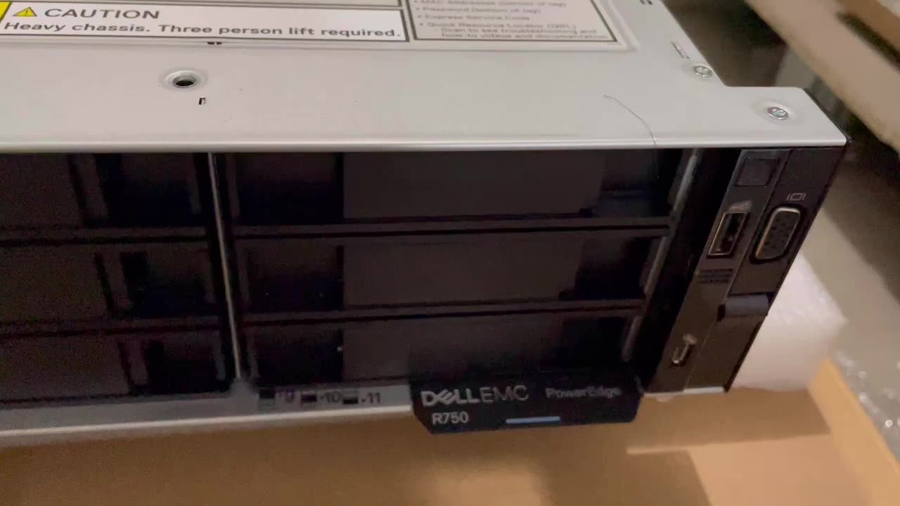 100% Original Dell Poweredge R750xs Xeon 5318y Dell 2u Rack Server In ...