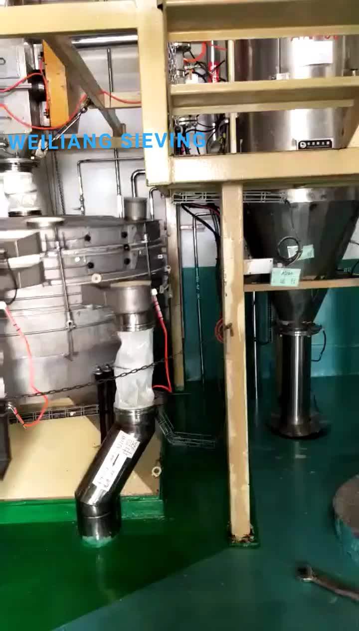 Edible Salt Vibrating Sifter Classifier Tumbler Screener Shaker Machine ...