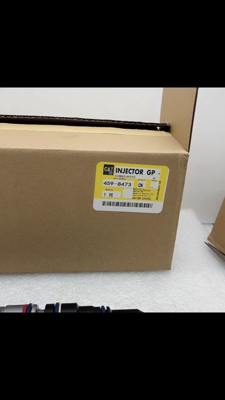 Excavator Parts 459-8473 Fuel Injector C9 C7 Diesel Engine Fuel ...