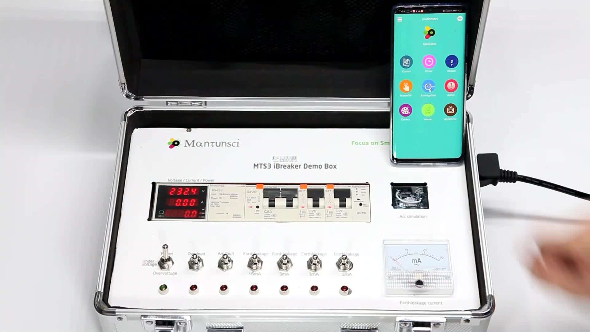 Smart Mts3 Demo Box Wifi Circuit Breaker - Buy Circuit Breaker With ...
