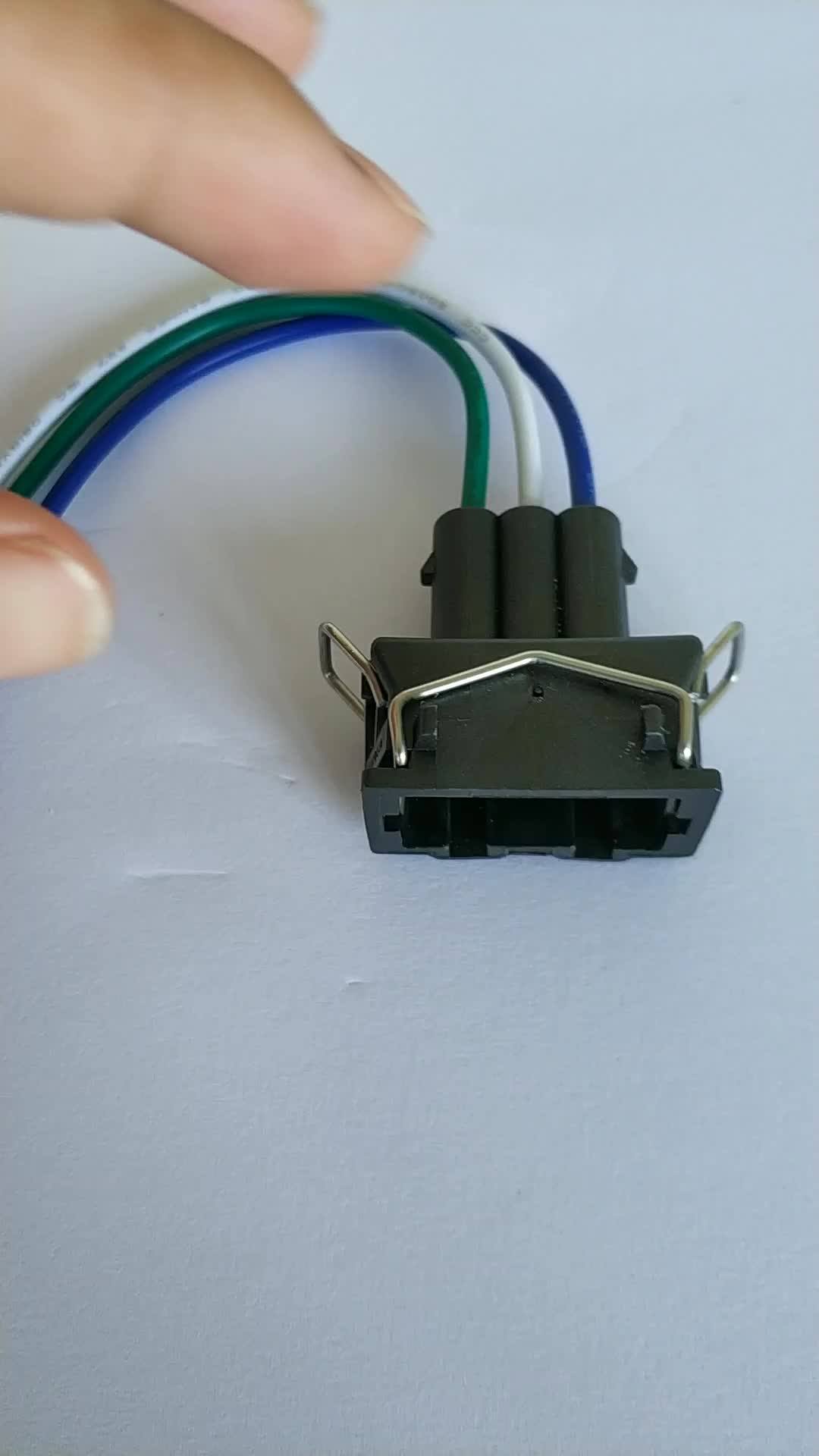 357972753 Vw Lamp Sealed 3 Way Pigtail Wire Connector Amp Auto Cable ...