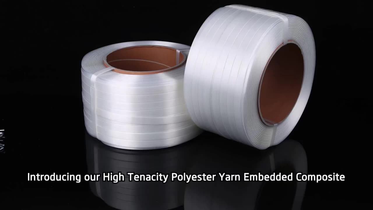 High-tension Manual Packing Plastic Composite Cord Strapping Band ...