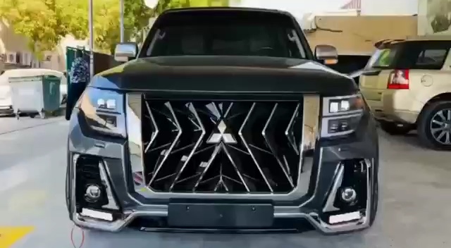 2015-2018 Mitsubishi Pajero V93 V97 Upgrade To V98 Body Kit Facelift Bumper - Buy Pajero V97 ...