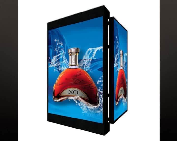 Outdoor Lamp-post Advertising Equipment Digital Signage Customized ...