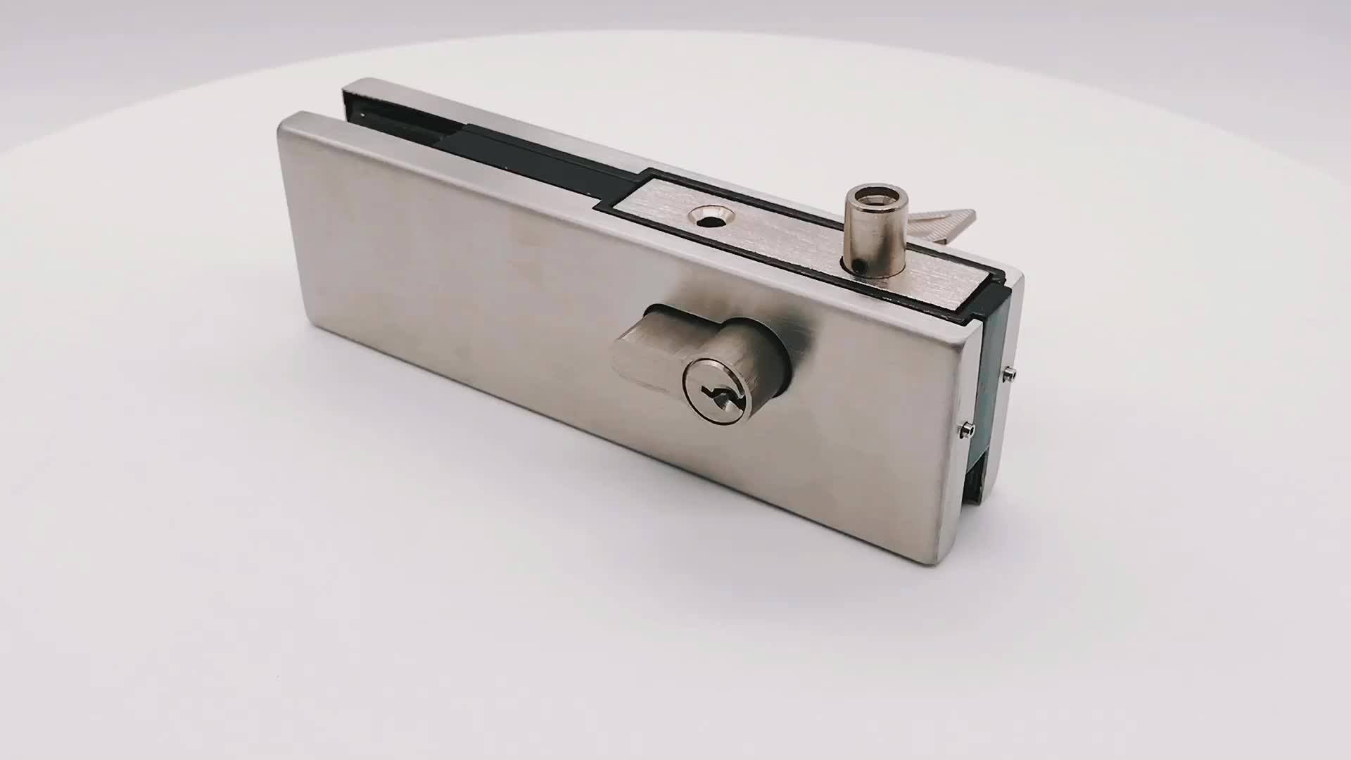 304 Stainless Steel China Supplier Of Glass Door Bottom Patch Fitting ...