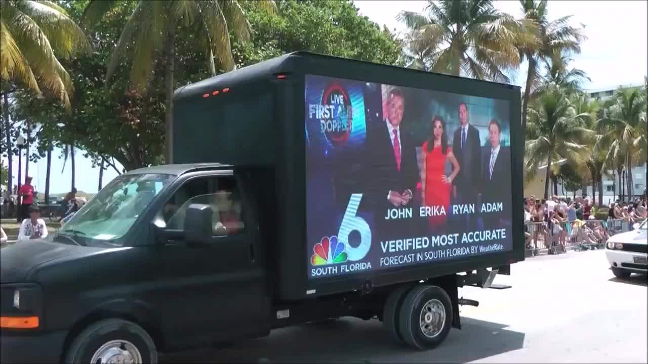 Promotional Event Led Advertising P3 Van Small Outdoor Mobile Led ...