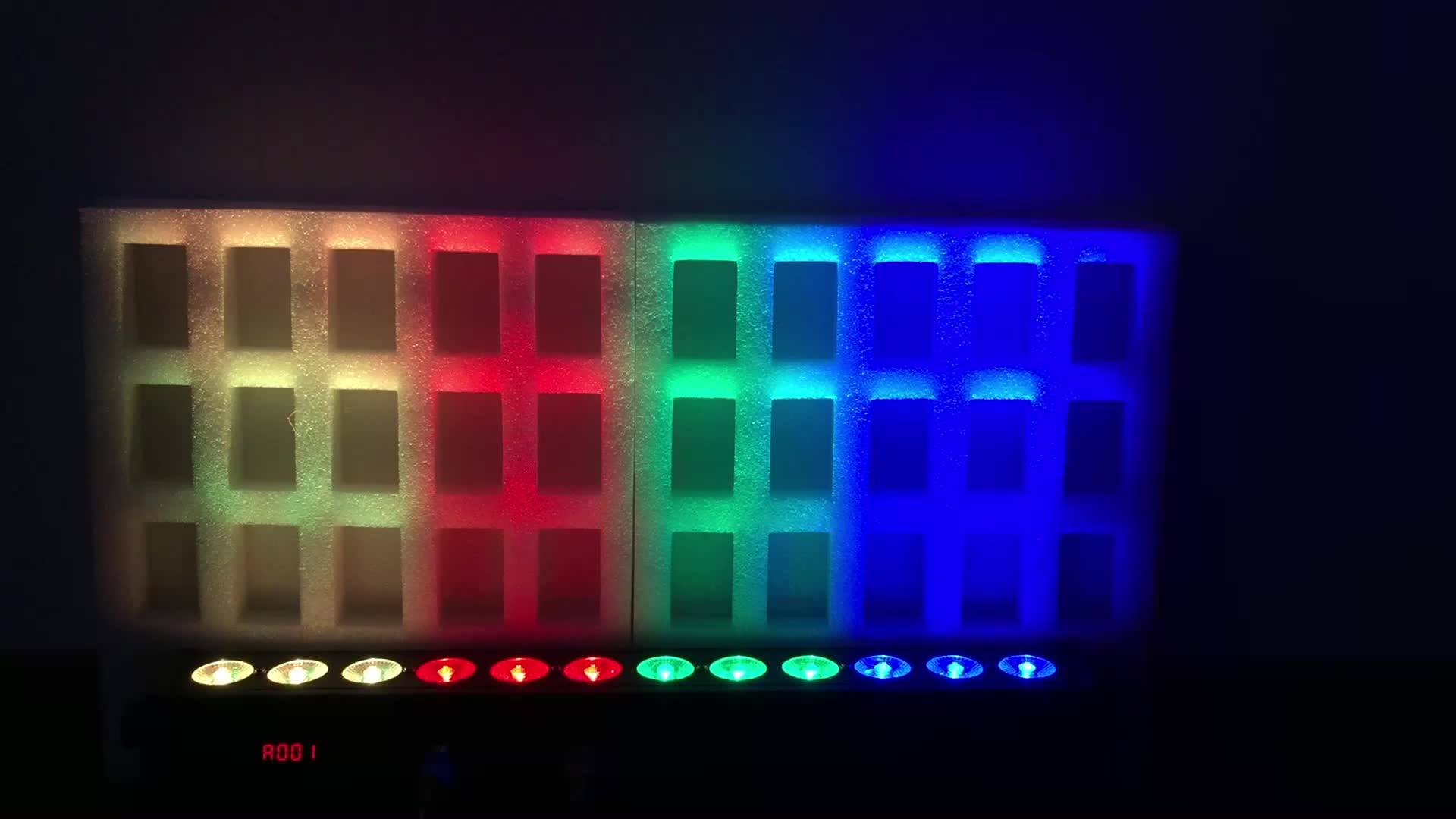 12x3w Rgb Tri Bar Pixel Control Dmx Indoor Wedding Event Uplight Led ...