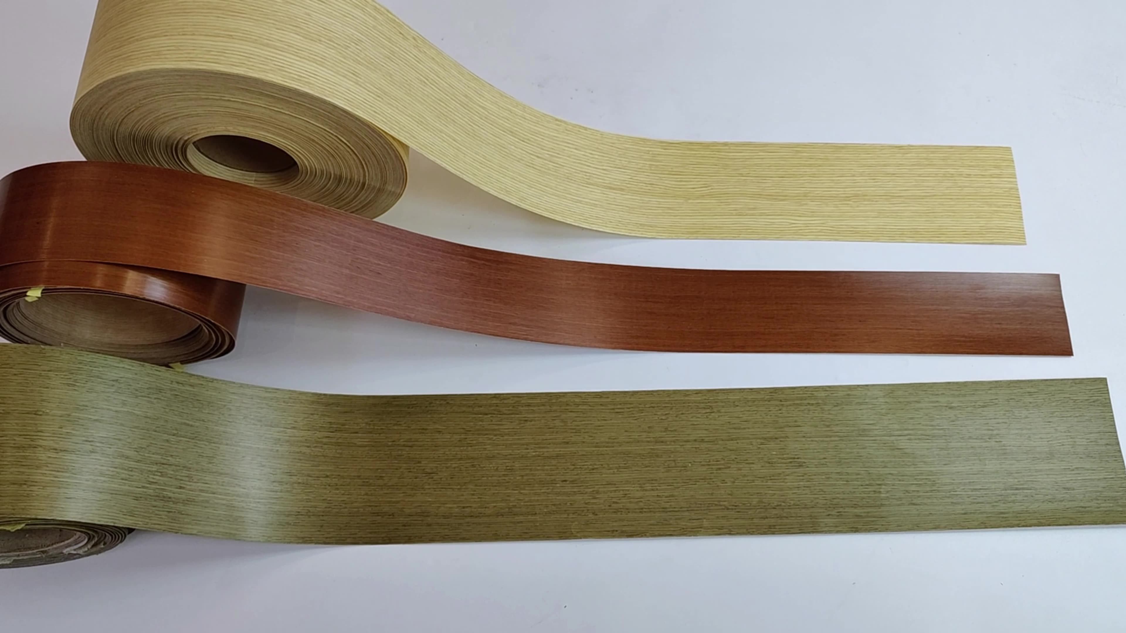 Vunir Prefinished Natural Wood Veneer Edge Banding Veneer With Uv ...
