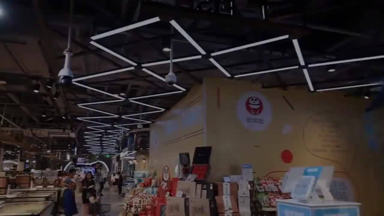 Modern Office Ceiling Trunking Lighting System Led Chandeliers Aluminum ...