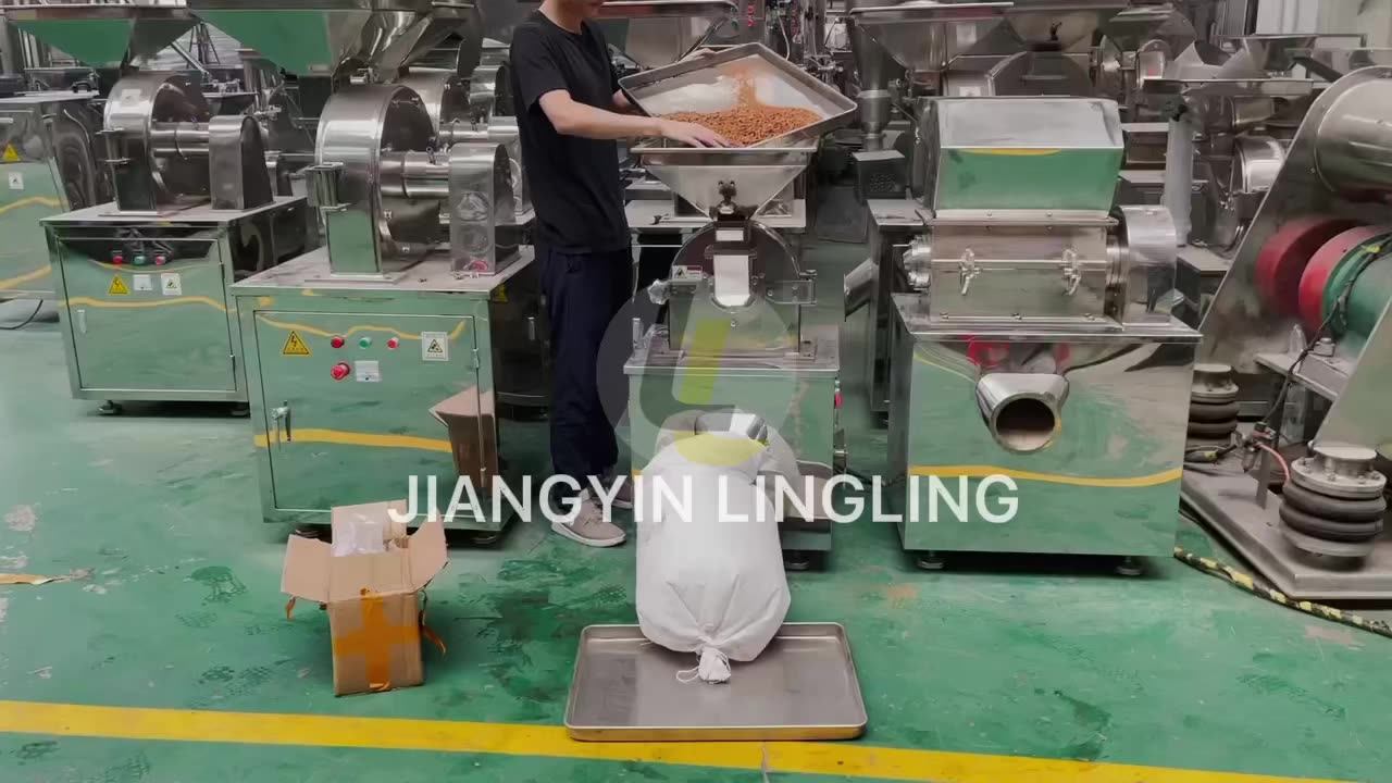 Stainless Steel Industrial Food Powder Milling Crusher/pulverizing ...