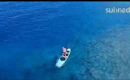 Electric Diving Booster Brushless Motor Underwater Shooting Handheld ...