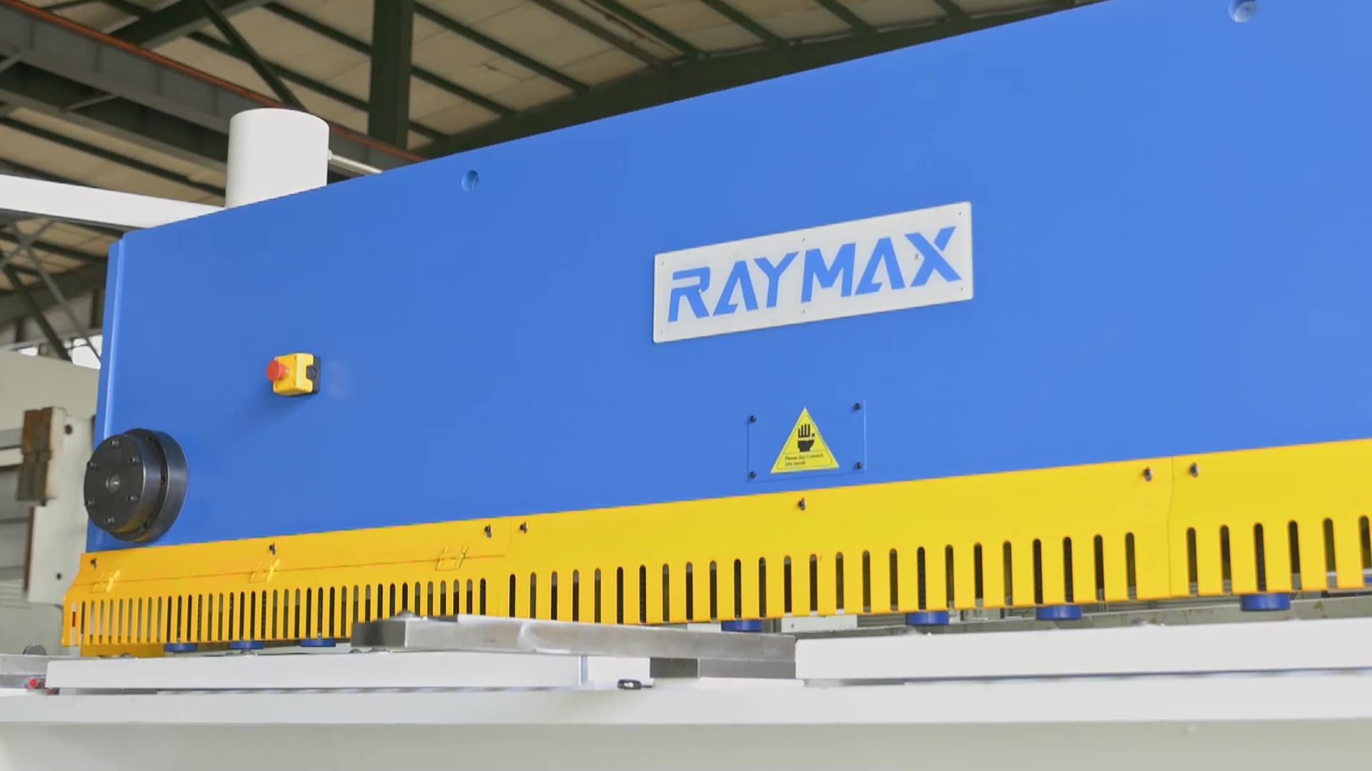 Raymax Qc11y Hydraulic Guillotine Metal Shearing Machine With Pneumatic ...