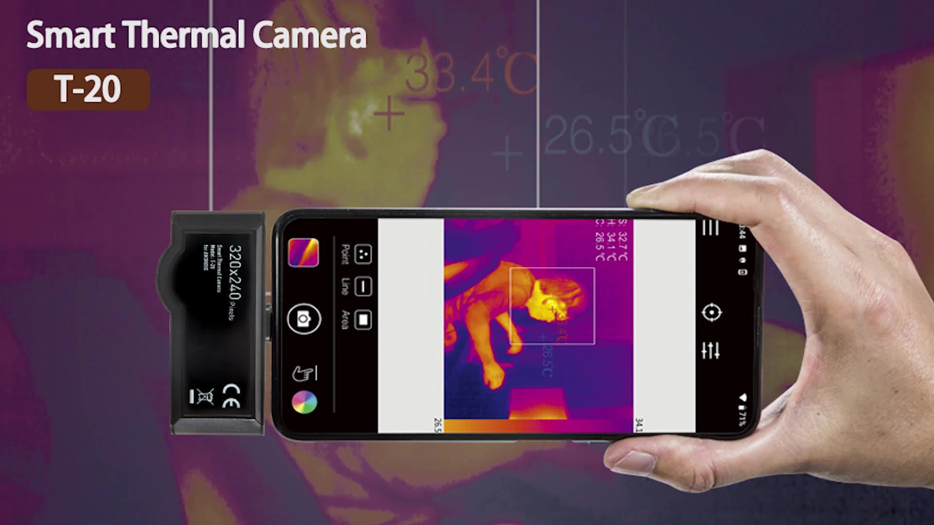 Cem T-20 Usb Thermal Imaging Camera Prices Mini Usb 320*240 - Buy ...