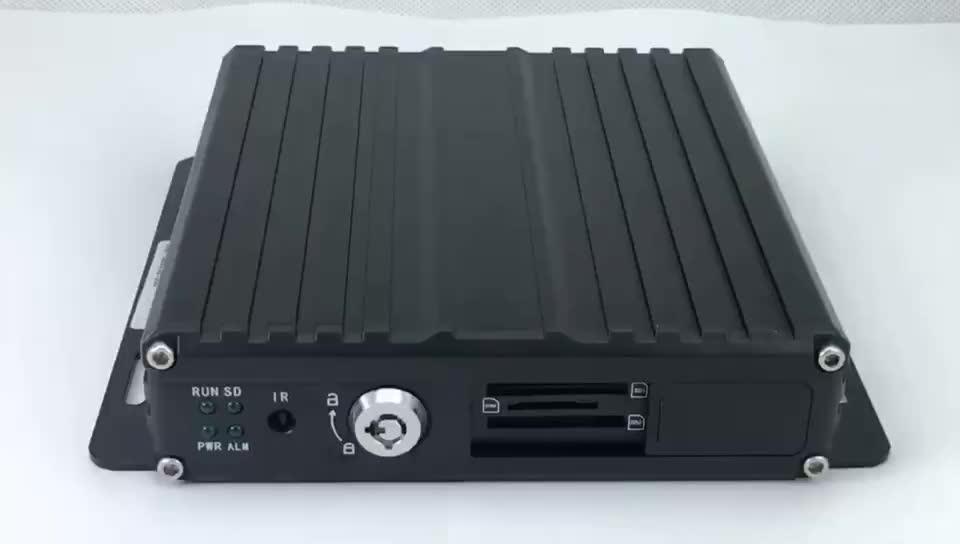 4ch 1080p H.265 Dual Sd Card Recorder Cmsv6 Vehicle Dvr Movil 4g Wifi ...