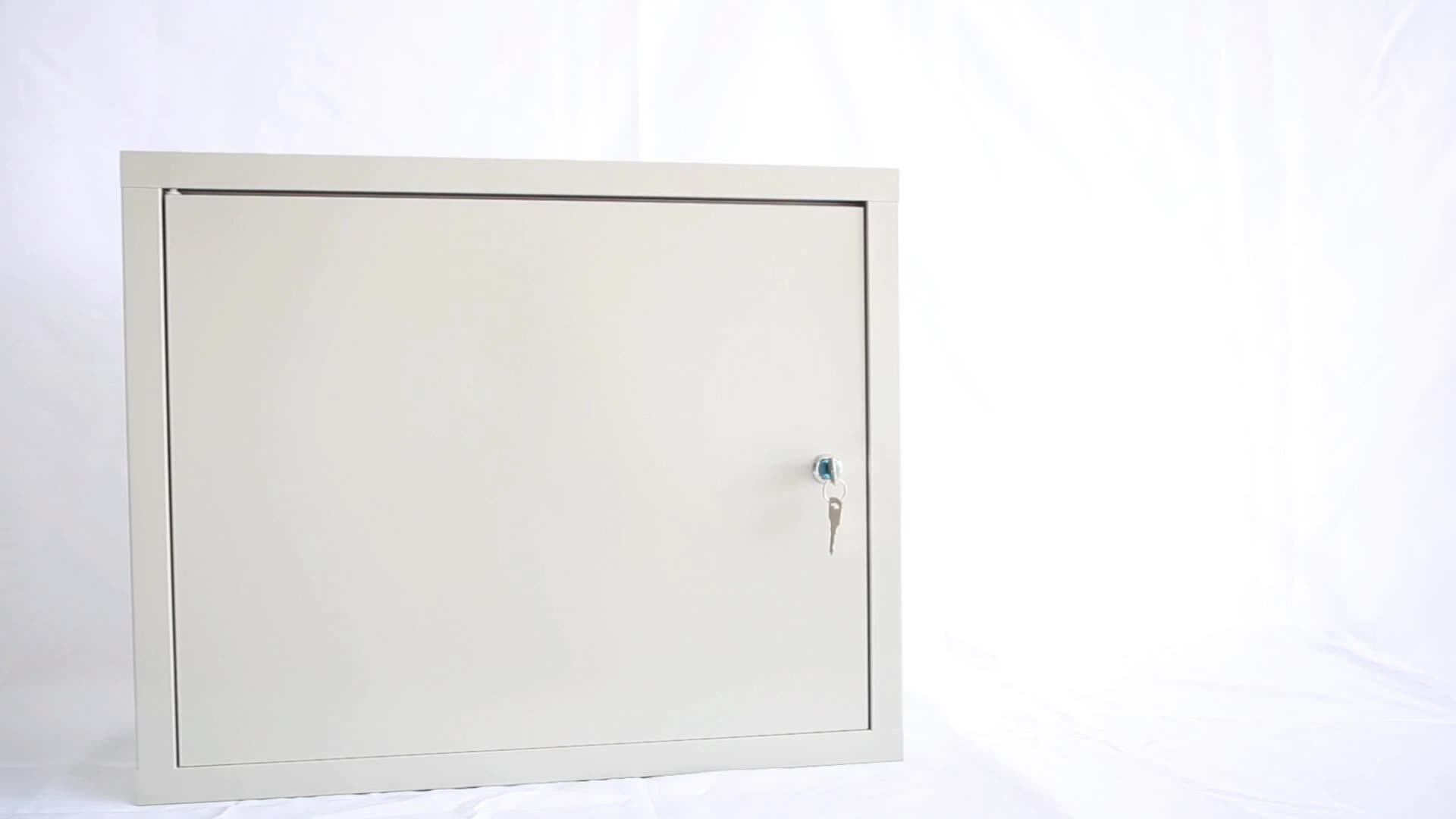 19" Small Network Rack Single Section Network Wall Mounted 3u Cabinet ...