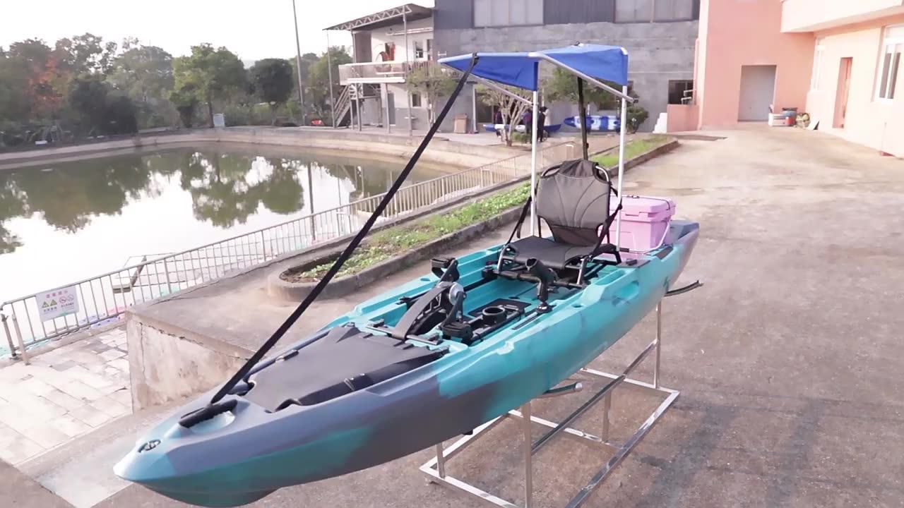 2023 Lsf Kayak New Design Hdpe Plastic Stable 12 Ft Kayak Single Person ...