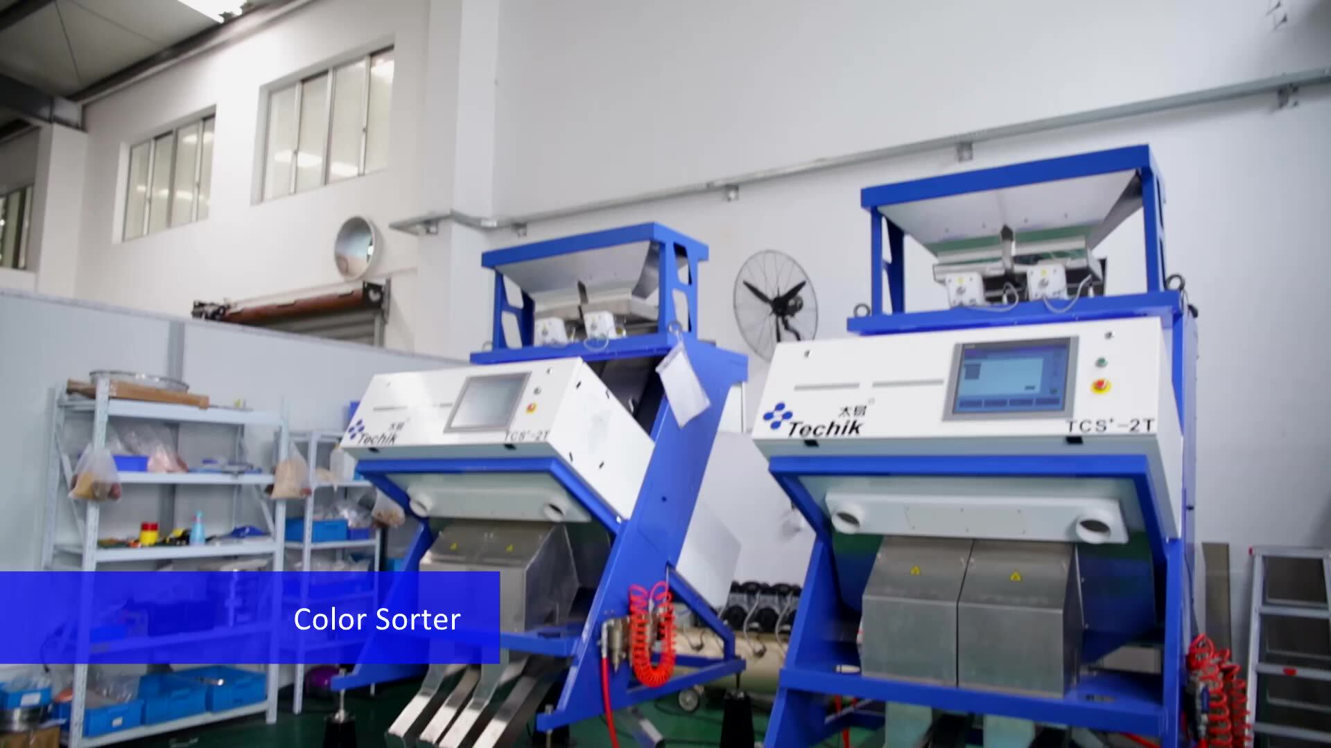 Techik Special Mono Color Sorter For Quartz Sand,Virgin Plastic Pellets ...