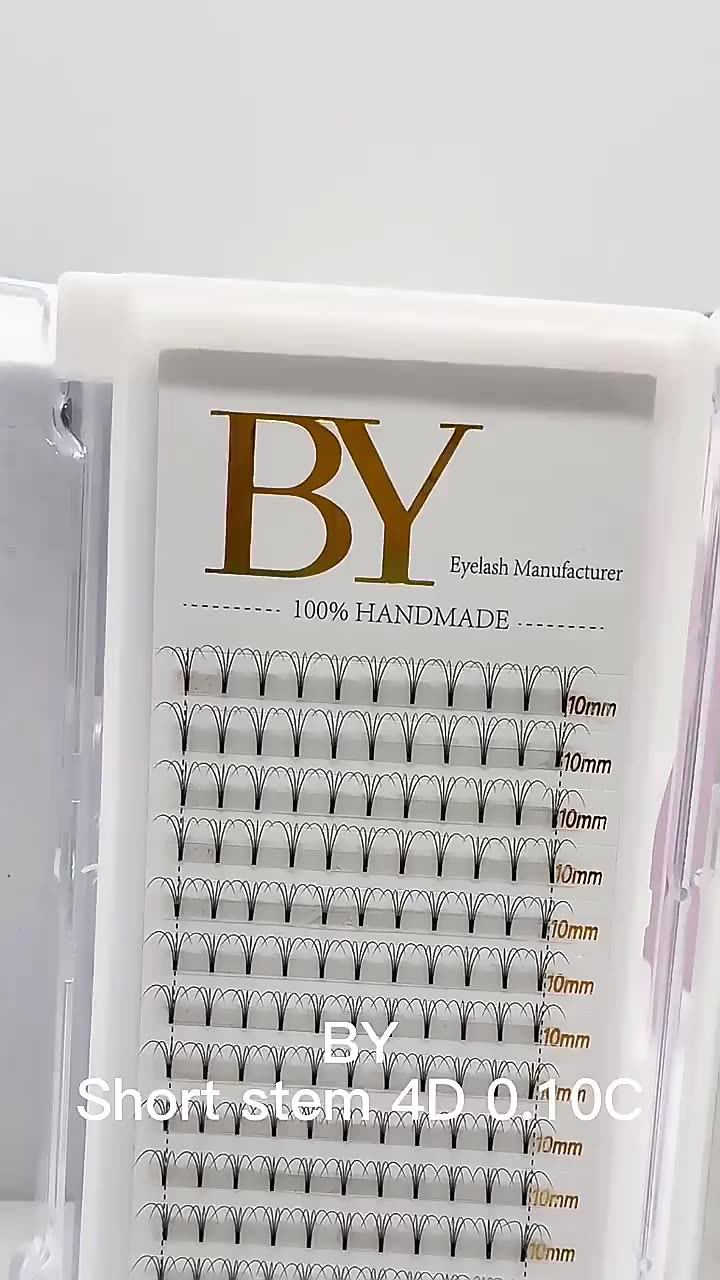 Lash Extension 3d 4d 5d 10d Russian Pre Made Fan Lashes Mixed Tray 8 ...
