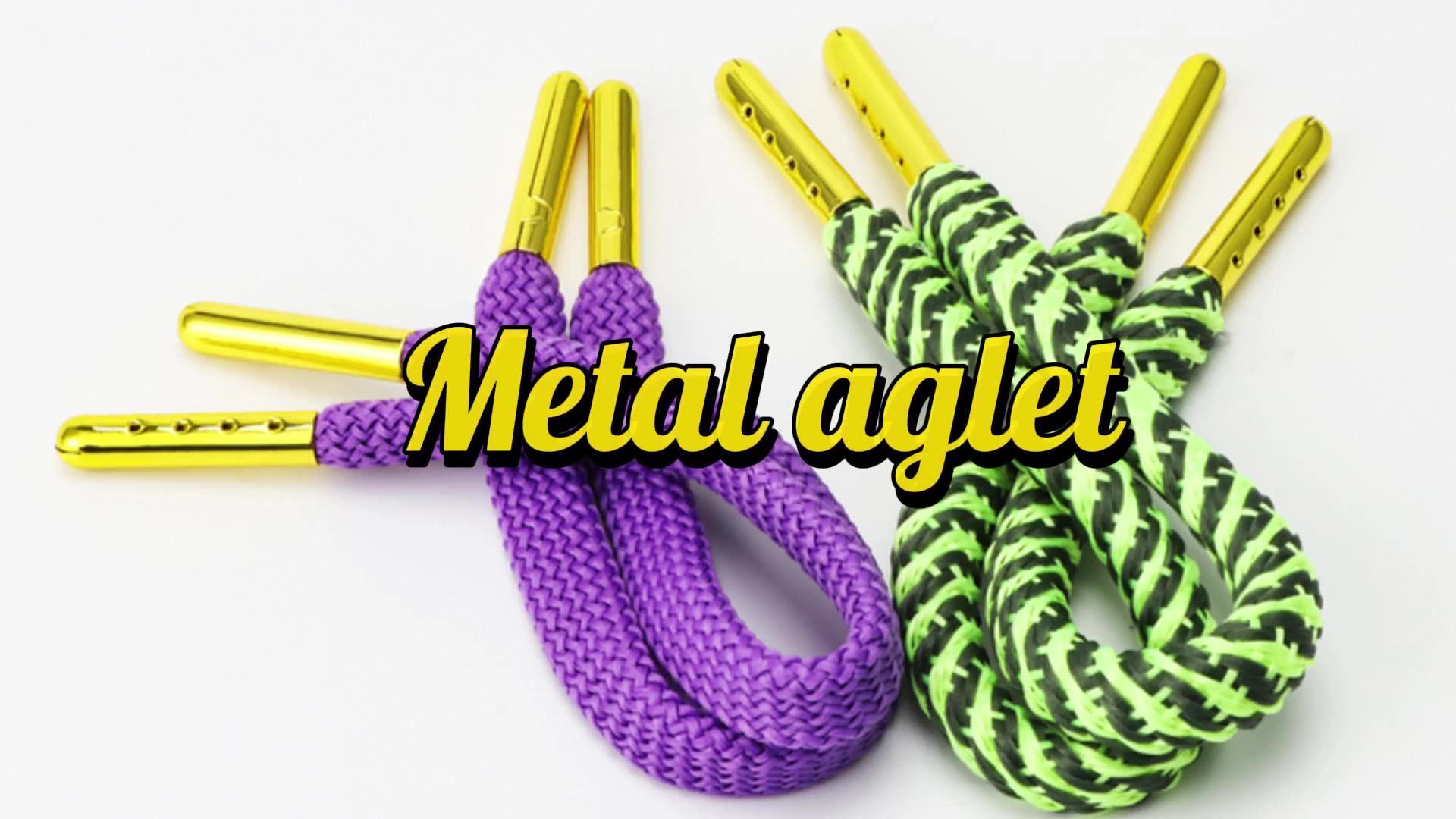 Engraved Logo Metal String Tips/metal Lace Tips /belt Metal Tip End On ...