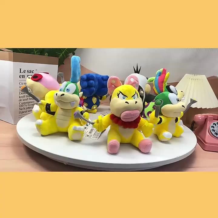 Super Mario Bros 3d Land Bone Koopa Dragon Dark Bowser Friens Doll ...