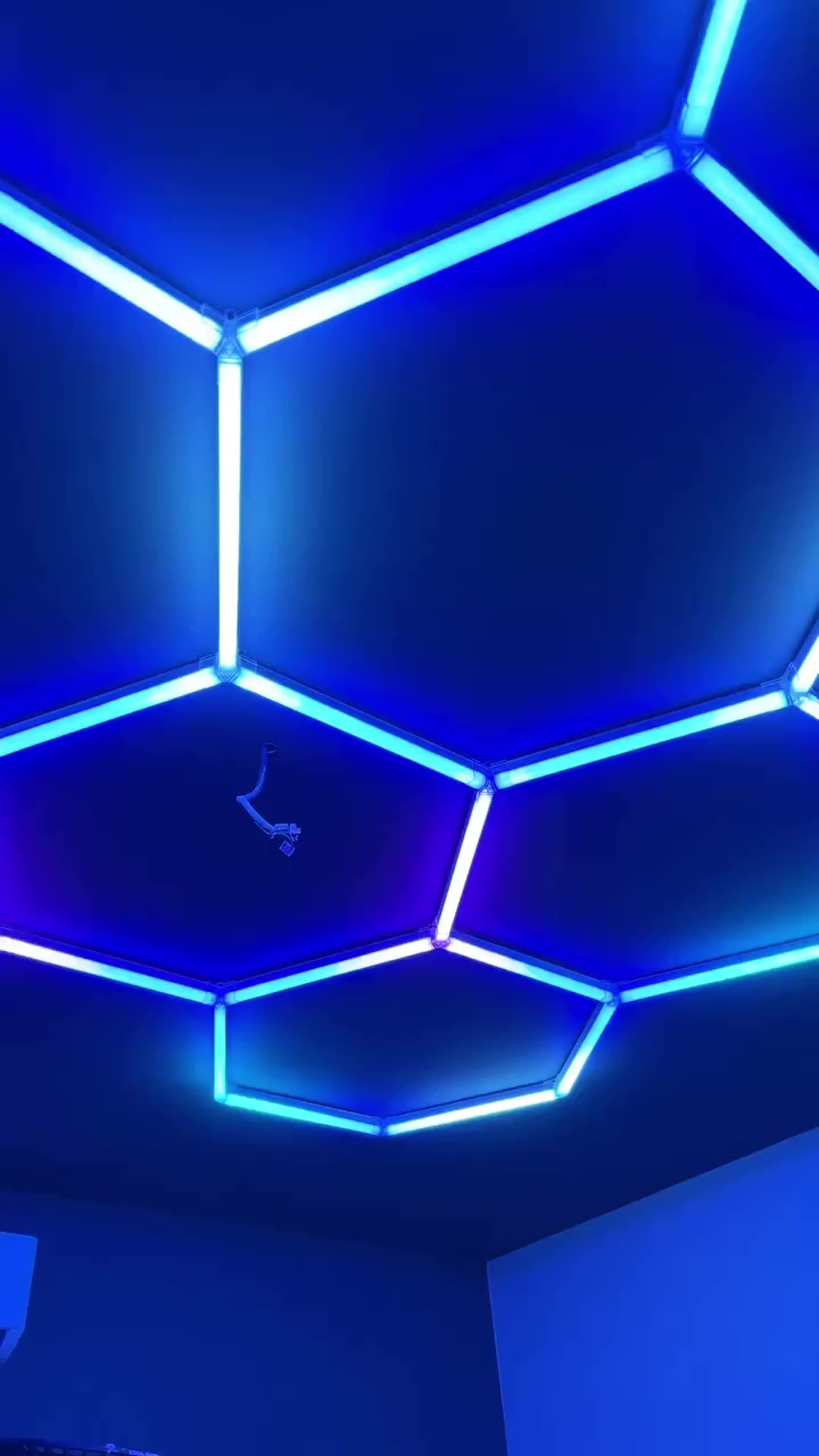 Energy Saving Rgb Hexagonal Decorative Modern Celling Led Lights For ...