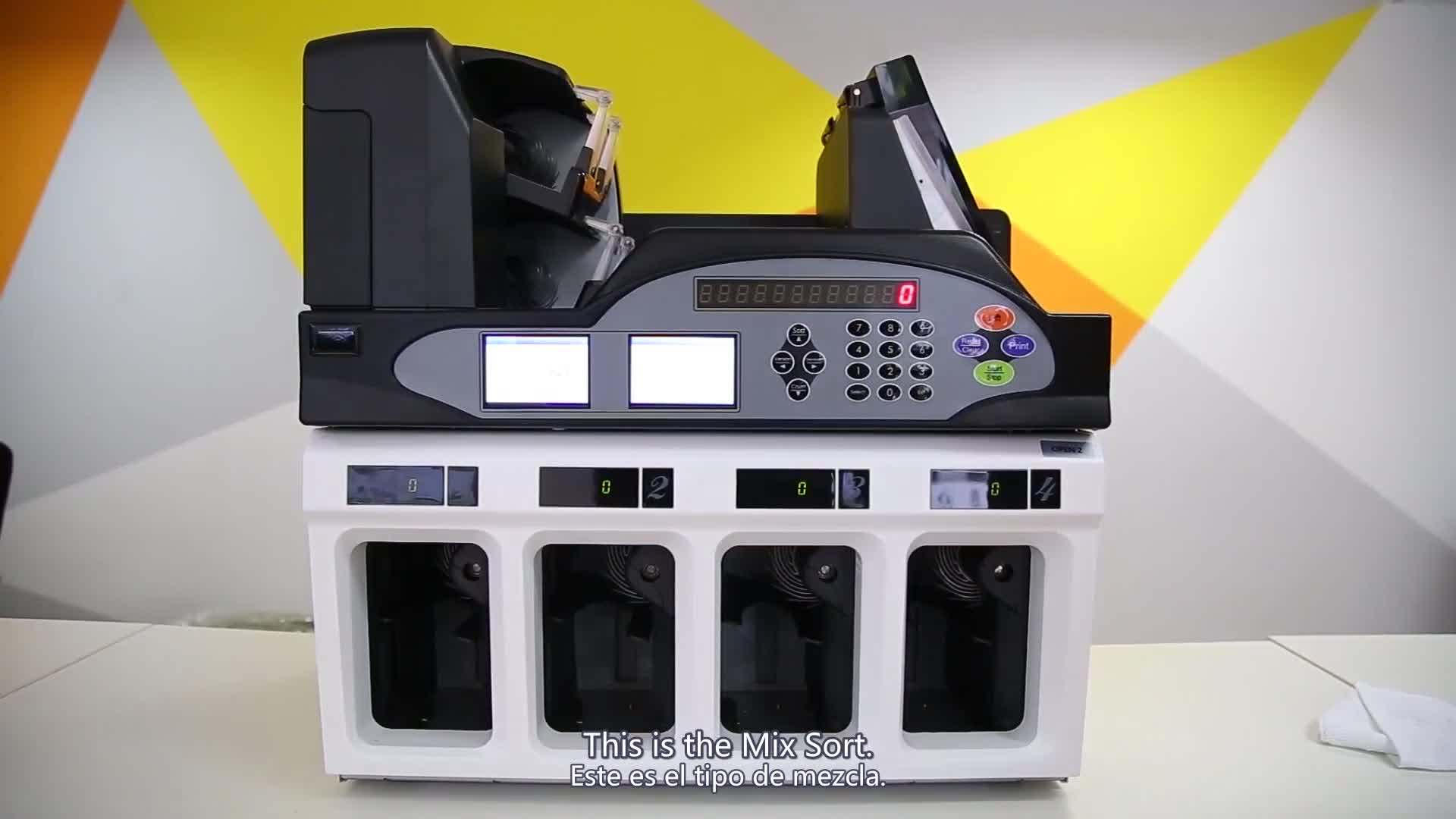 Professional 4+2 Clasificador De Billetes Ga-qfj6400 Fake Money Note ...