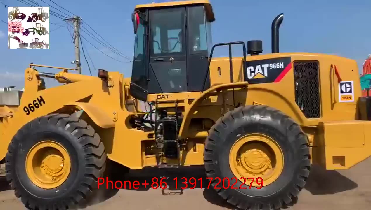 100% Original Brand New Caterpillar 966k Wheel Loader Cat 966 6 Ton ...