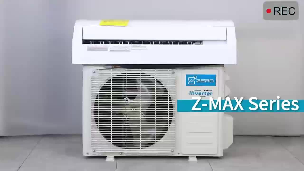 Zero Z-max Mini Split Air Conditioner Compressor 23 Seer Hyper Heat Split Air Conditioners Split ...