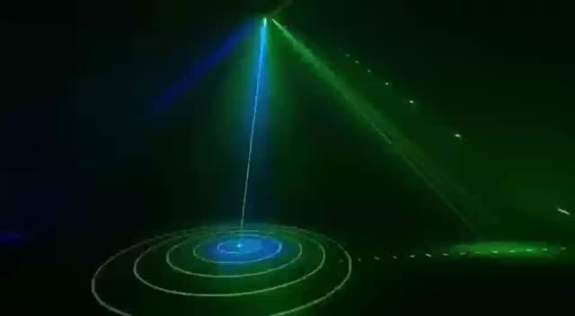 6 Lens Rgb Scan Lines Dj Disco Bar Dmx Laser Beam Light With Patterns ...