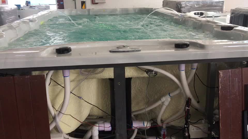 4 Meter Mini Endless Pools 6 Person Massage Hydro Outdoor Jet Swim Spas ...