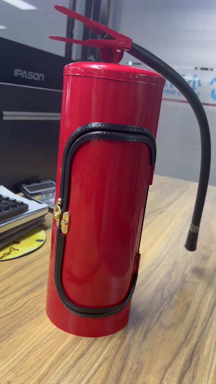 Novelty Portable Fire Extinguisher Shape Container Whisky Beer Wine ...