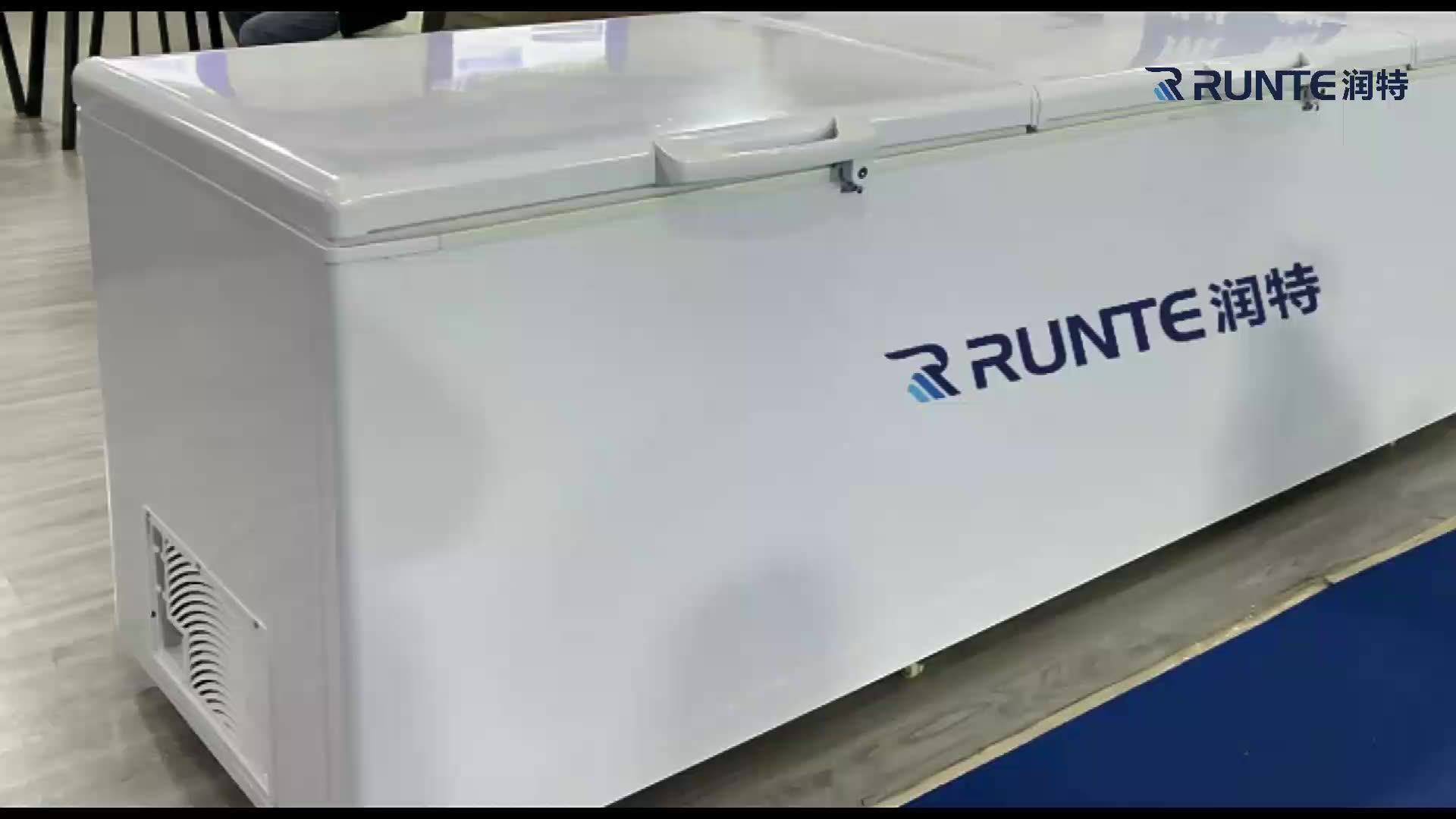 Runte Single Door Fridges Deep Chest Electric Freezers With Lock Led ...