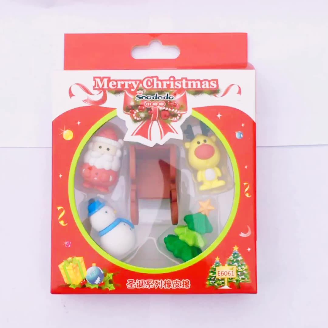 Soododo Festival Gift Set Toys For Kids 3d Shaped Pencil Christmas ...